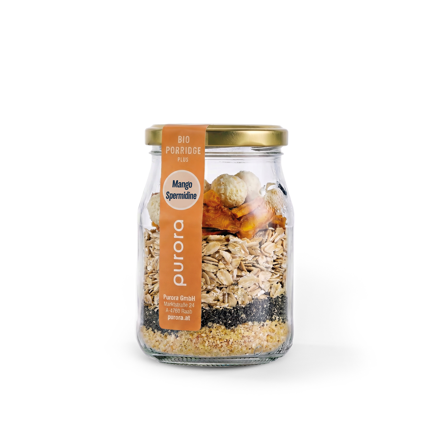 PORRIDGE PLUS - Mango, Mohn, Spermidine